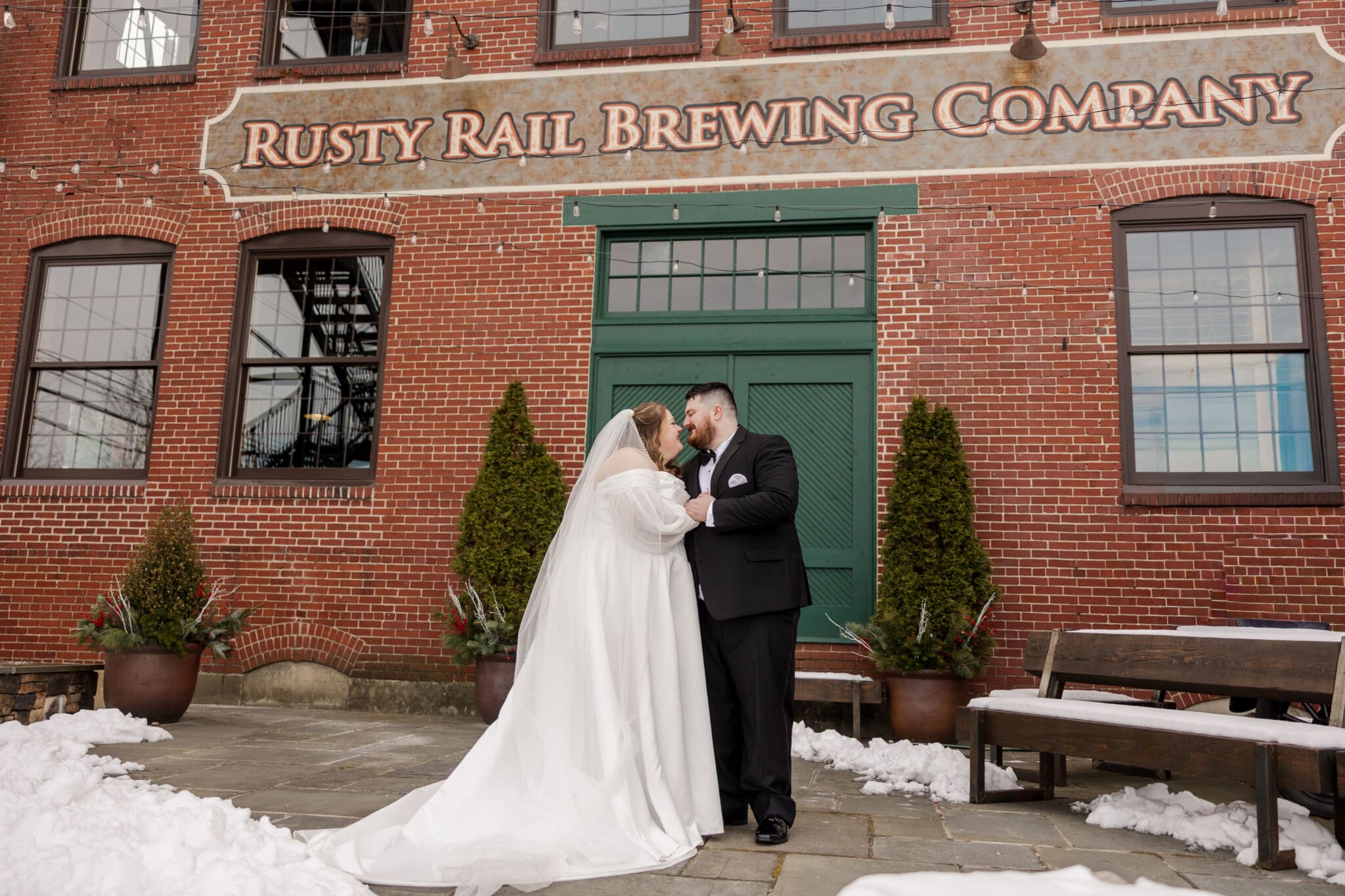 A Wedding at The Rusty Rail Brewing Company